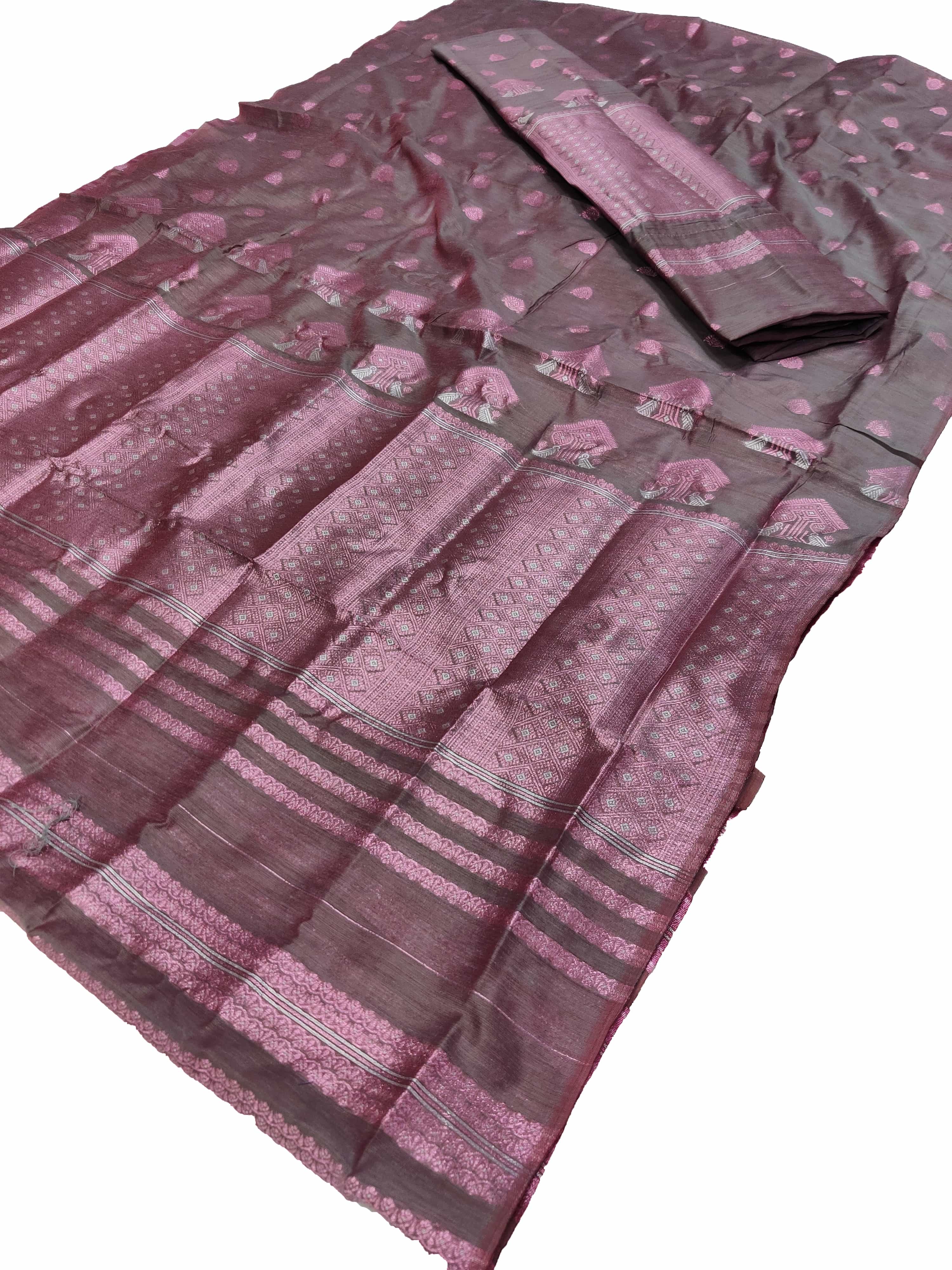 Colouring Jari AC Cotton* Mekhela Chador – Chadorkart