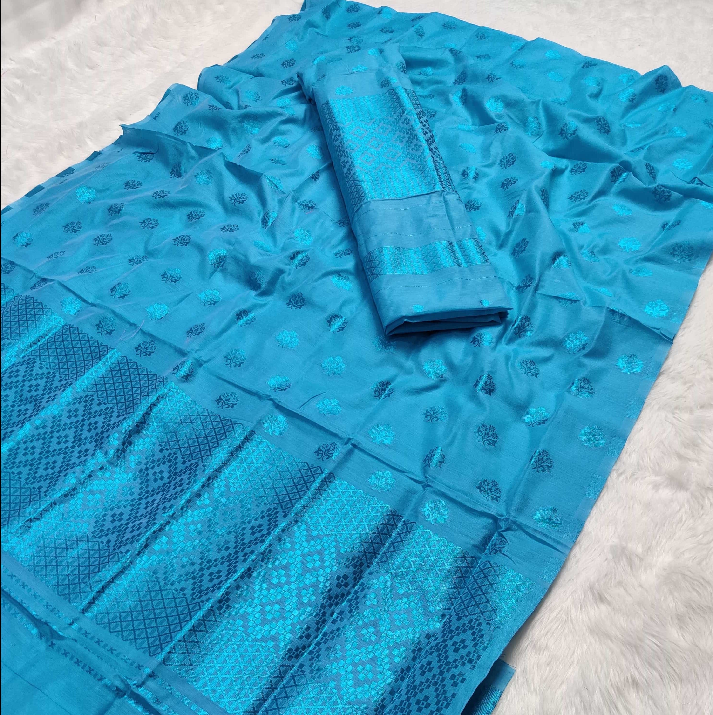 Colouring Jari AC Cotton* Mekhela Sador – Chadorkart